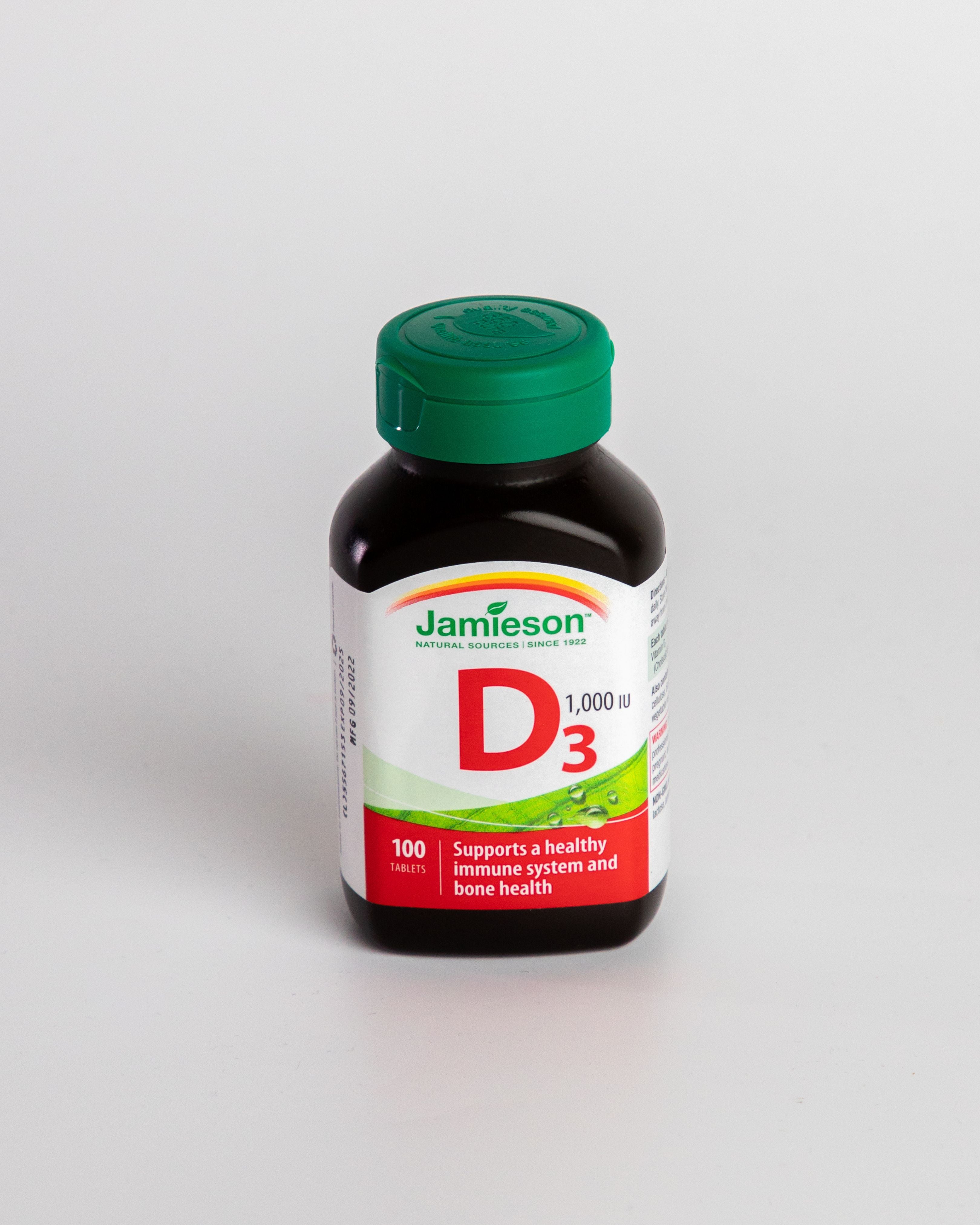 Jamieson: D3 1000 IU – Alkem Health and Wellness